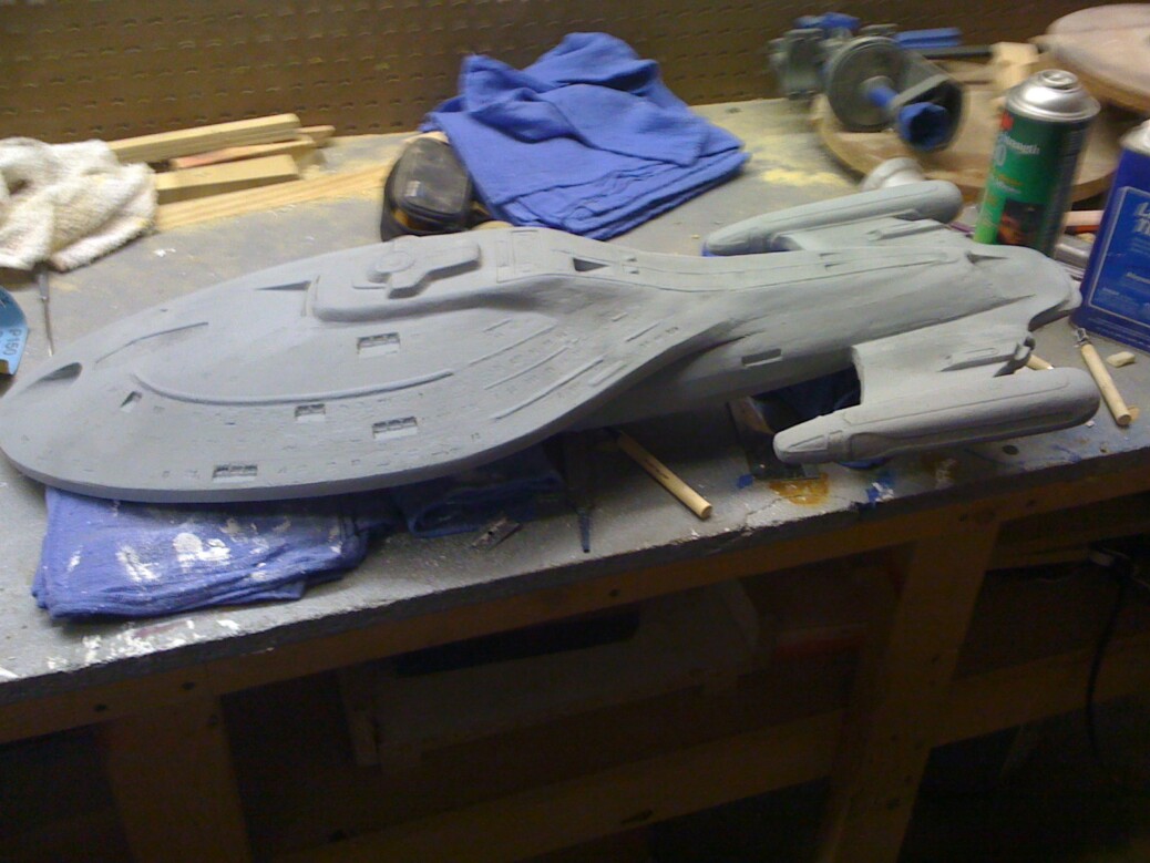 The Starship Build - CarveWright