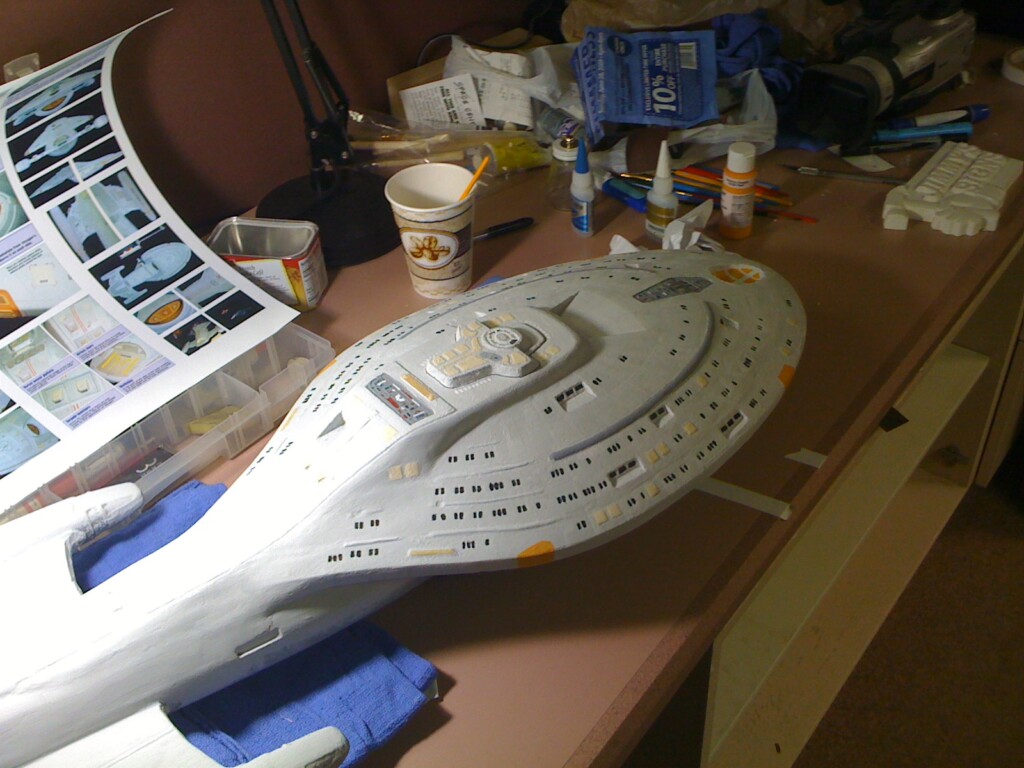 The Starship Build - CarveWright