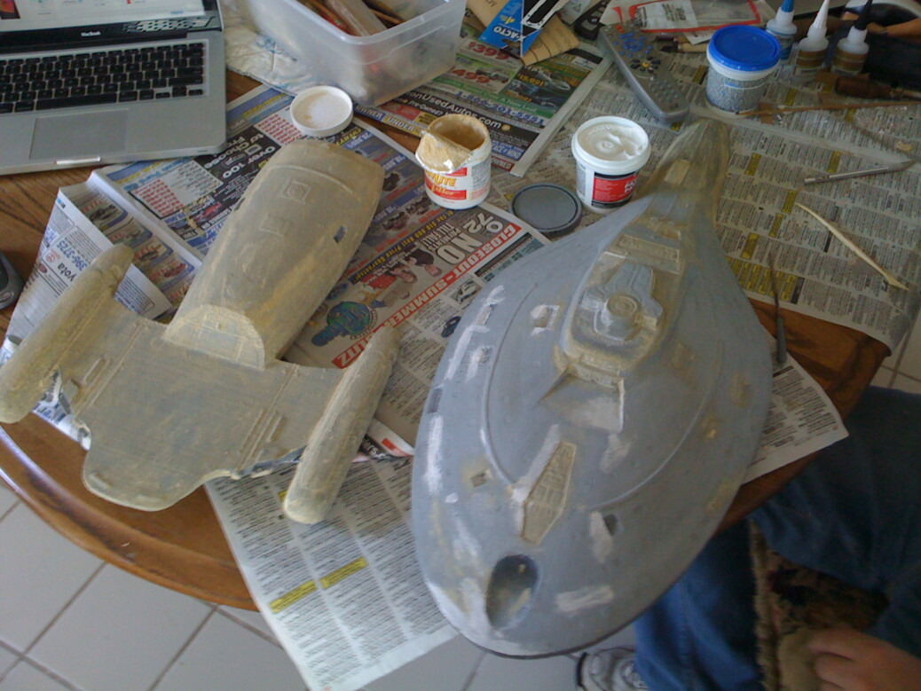 The Starship Build - CarveWright