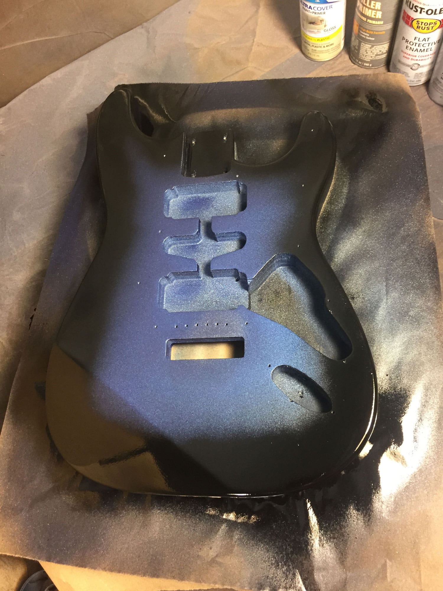 strat-sparkleburst-black - CarveWright