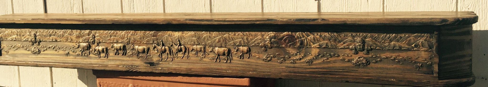 Brent Hutchens - Rustic Carved Mantels - CarveWright
