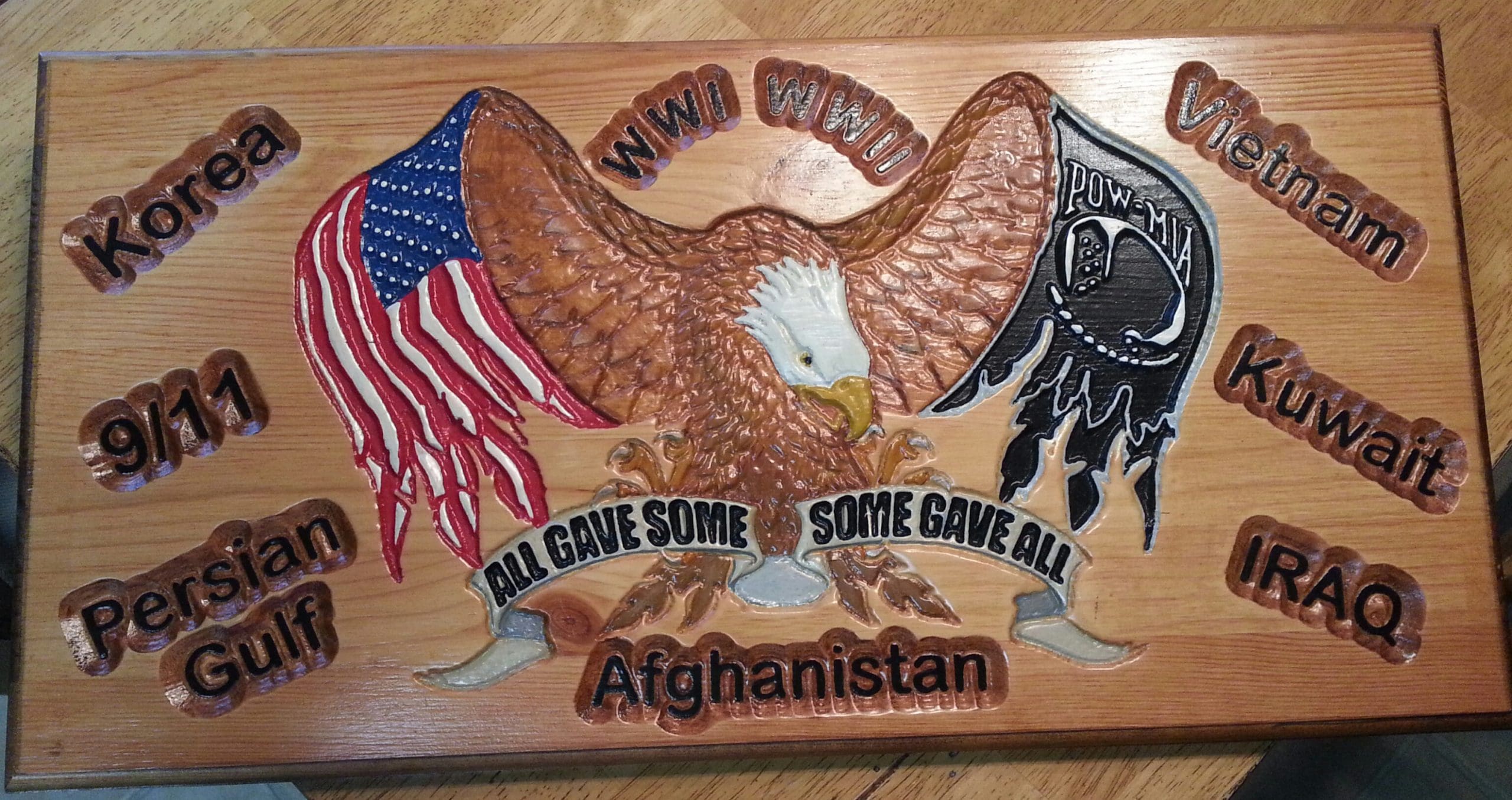 CarveWright Users Making Military Memorial Projects – CarveWright CNC ...