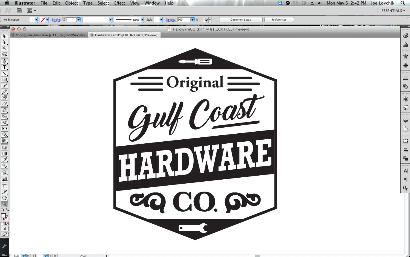 Vintage Hardware Co. Sign – CarveWright CNC Router Systems