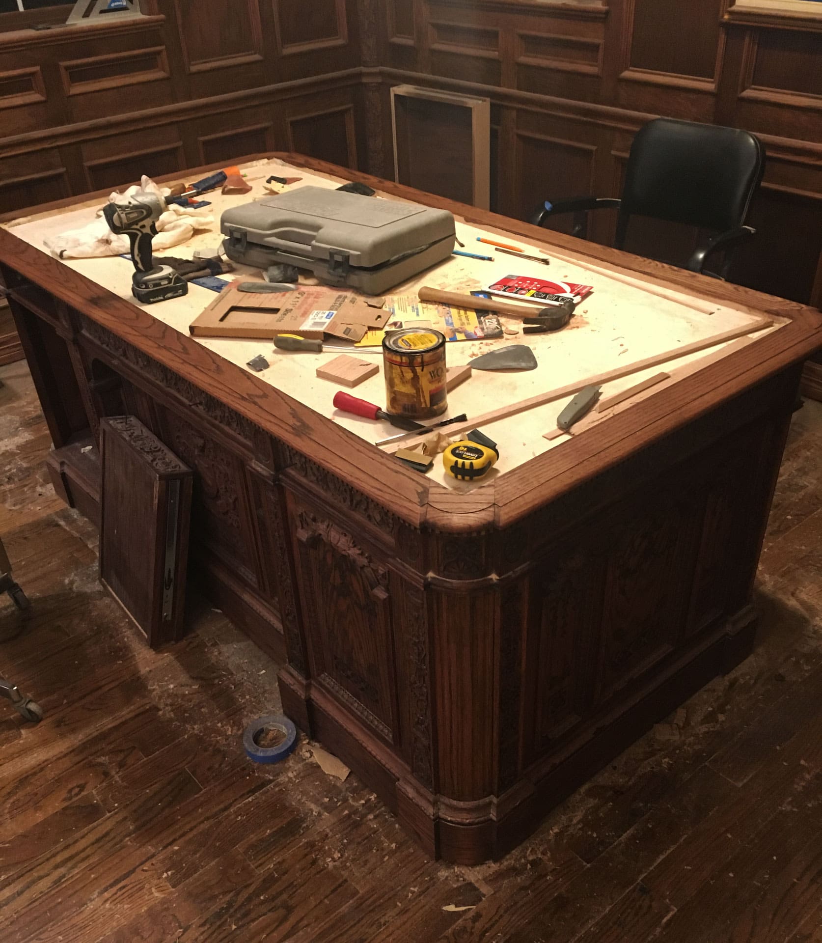 The PRESIDENTIAL DESK Build – CarveWright CNC Router Systems