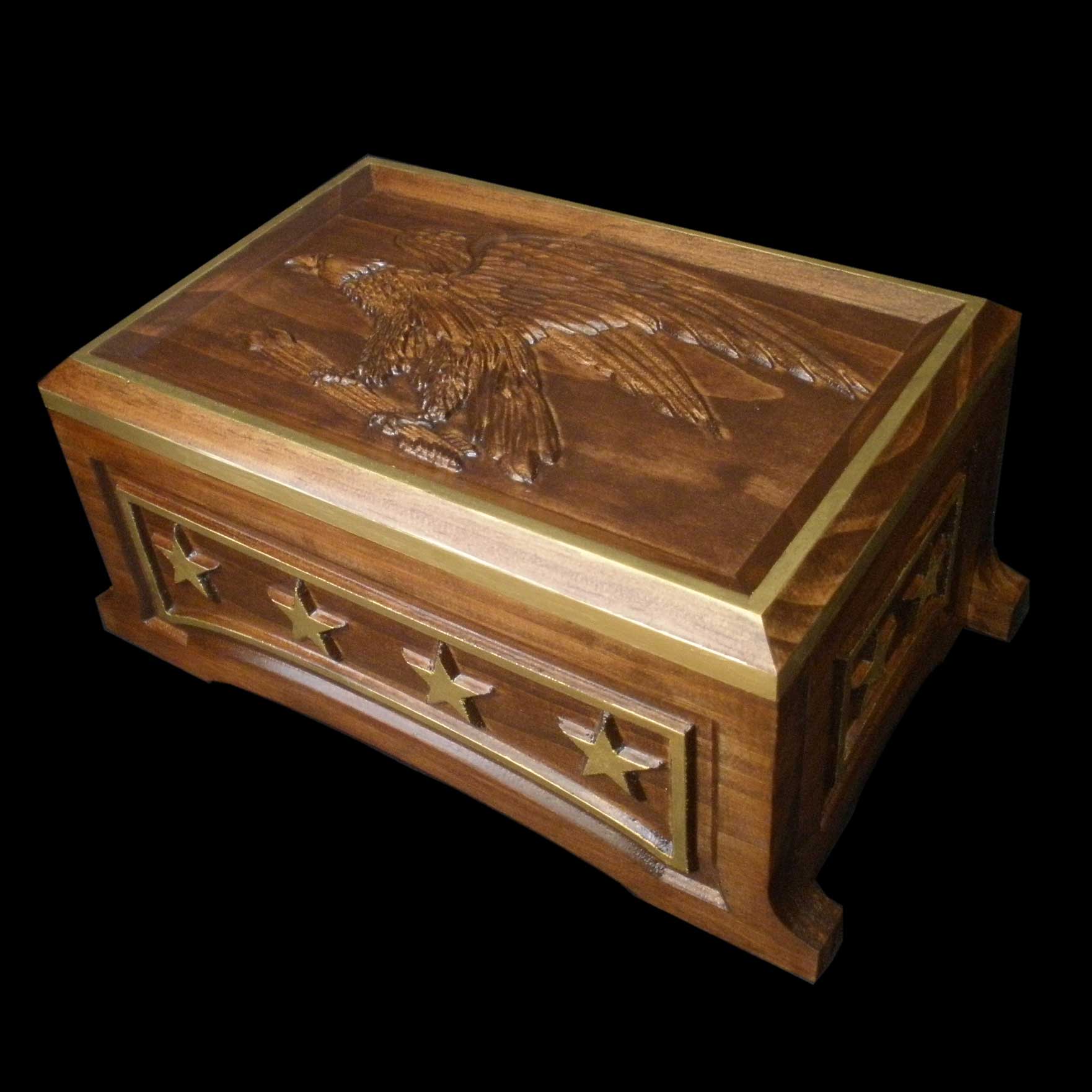 Colonial Eagle Box - CarveWright CNC Router Systems