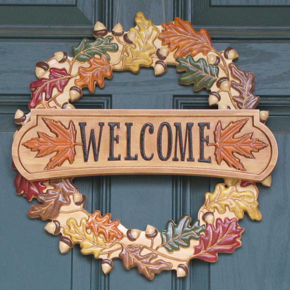 Autumn Wreath - CarveWright CNC Router Systems